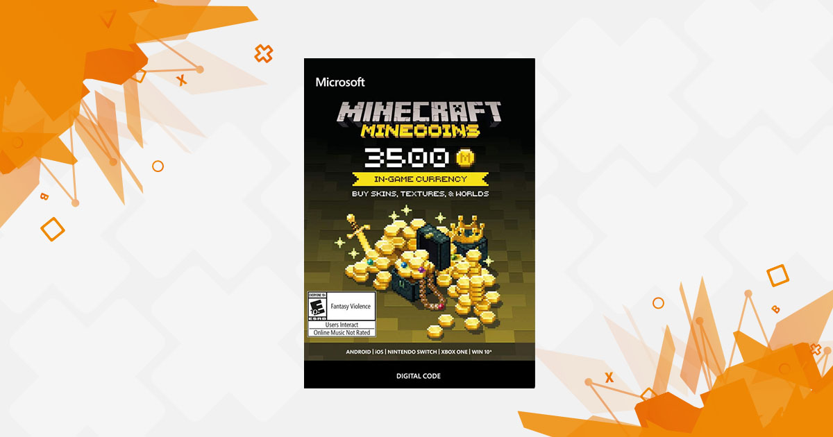 Minecraft Minecoins Pack 3500 Coins Pelej Kaikille Minecraft Minecoins Pack 3500 Coins Pelej Kaikille